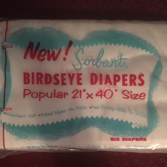 Birdseye | Accessories | Vintage Birdseye Cloth Diapers Unopened 2x 4 ...